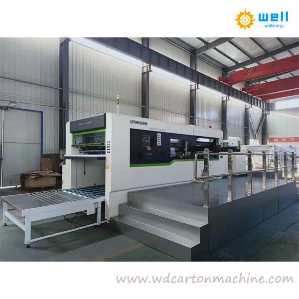 automatic paper die cutting and creasing machine - Welldoing trading ...