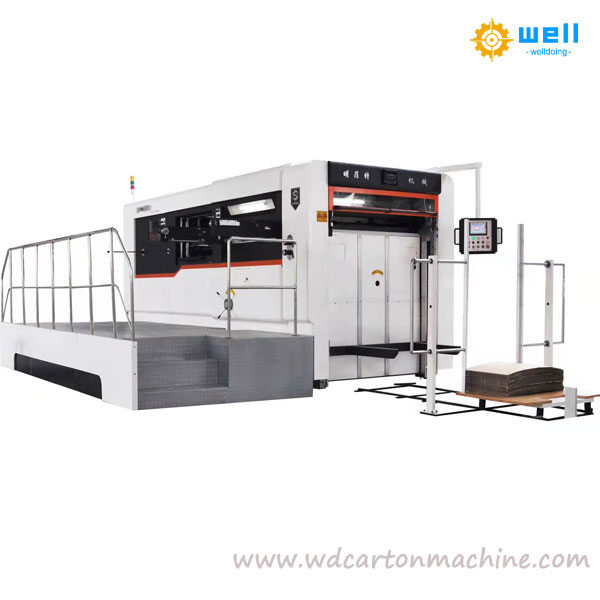 automatic carton box die cutting machine